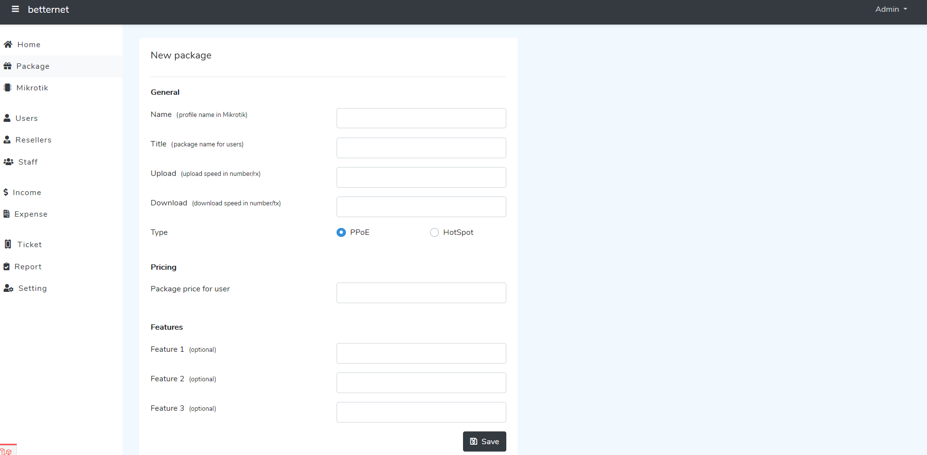 Betternet Isp Management System With Mikrotik Api By Sajalahsan